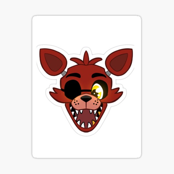 "FNAF-Five Nights At Freddy's Foxy sticker" Sticker for Sale by ...