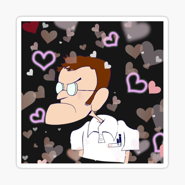 "courage the cowardly dog,eustace bagge" Sticker for Sale by ...