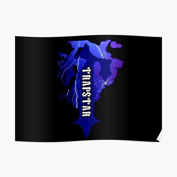 "Trapstar" Poster for Sale by julieshopy | Redbubble