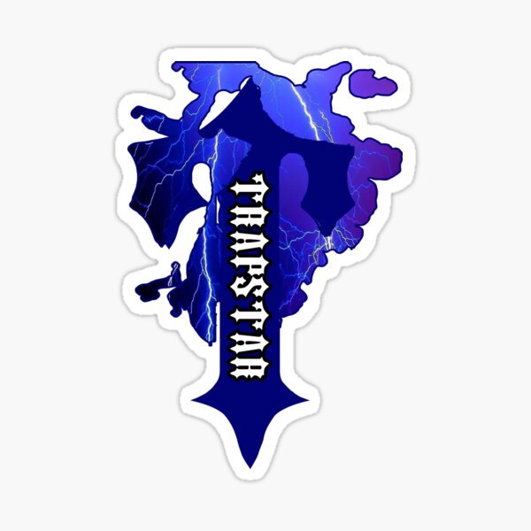 "Trapstar" Sticker for Sale by julieshopy | Redbubble
