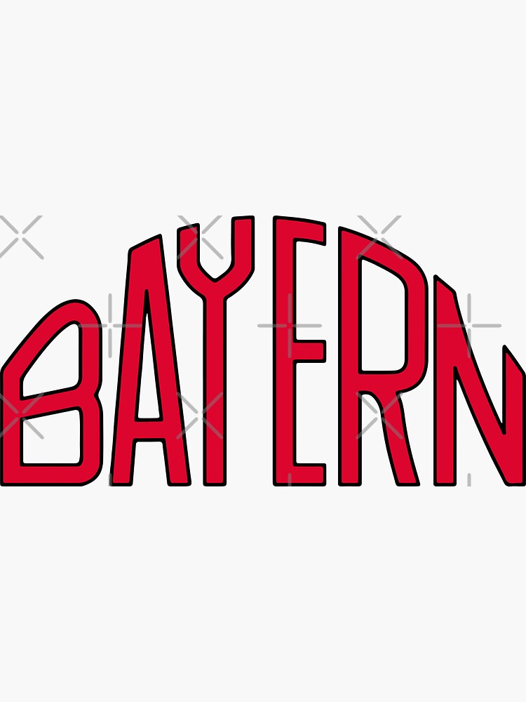 "Vintage Bayern" Sticker for Sale by OnTargetSports | Redbubble