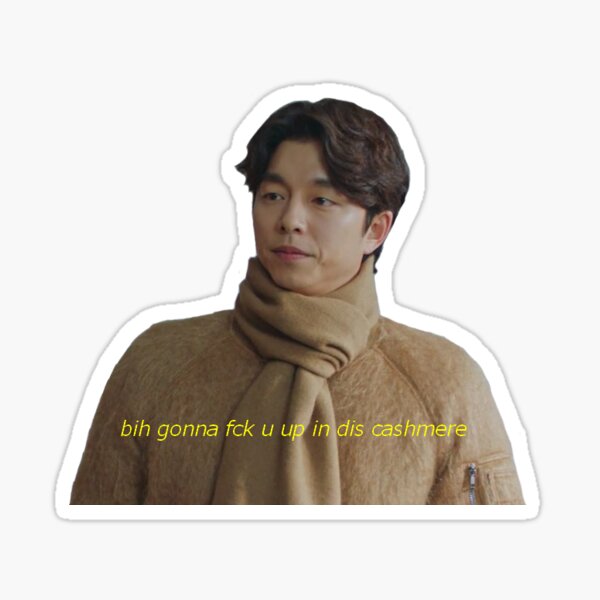 "Kim Shin will mess you up" Sticker for Sale by EmilyRagu | Redbubble