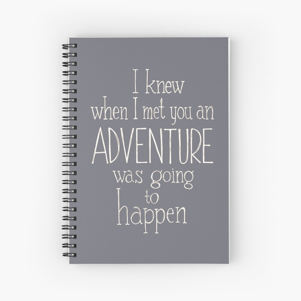 "Adventure " Spiral Notebook for Sale by simpleserene | Redbubble