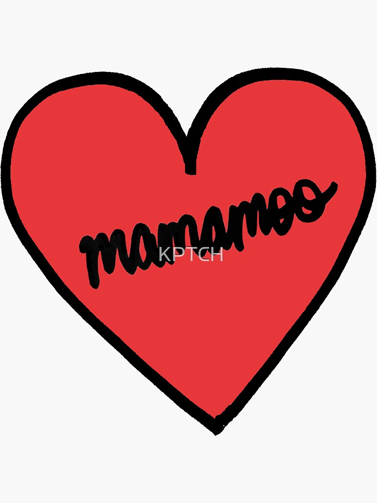 "Mamamoo Herz Patch kpop" Sticker von KPTCH | Redbubble