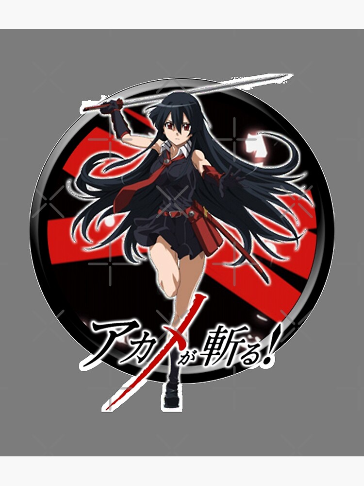 "Akame - Akame Ga Kill" Poster for Sale by LittleDelta | Redbubble