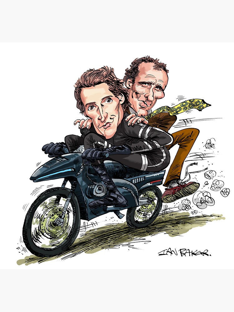 "Street Hawk" Sticker for Sale by IanBakerToons | Redbubble