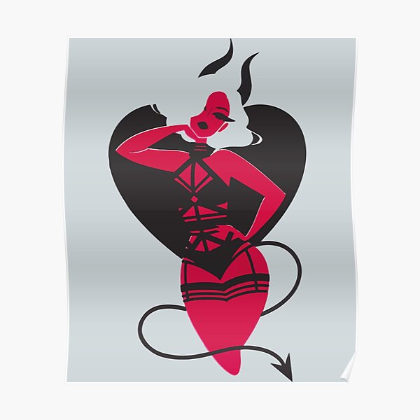 "meru the succubus " Poster for Sale by Washington-CA | Redbubble