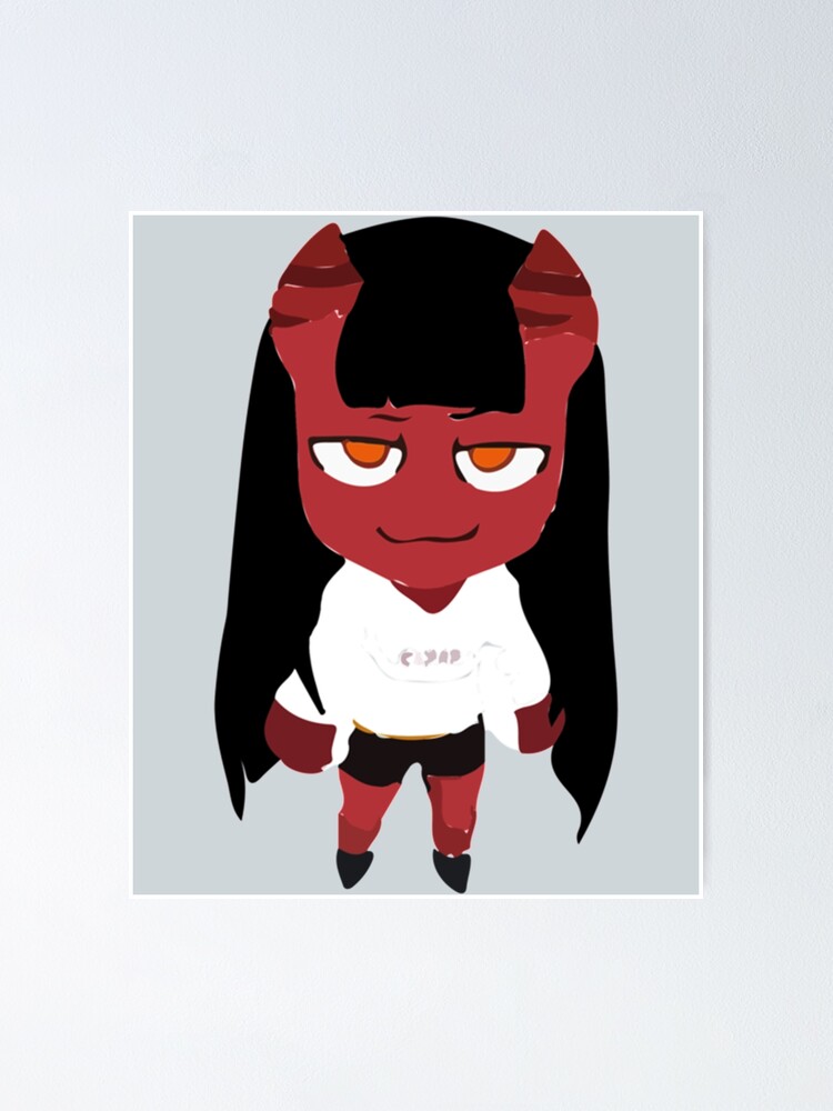 "meru the succubus" Poster for Sale by Washington-CA | Redbubble