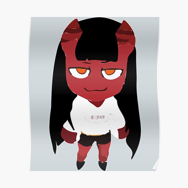 "meru the succubus" Poster for Sale by Washington-CA | Redbubble