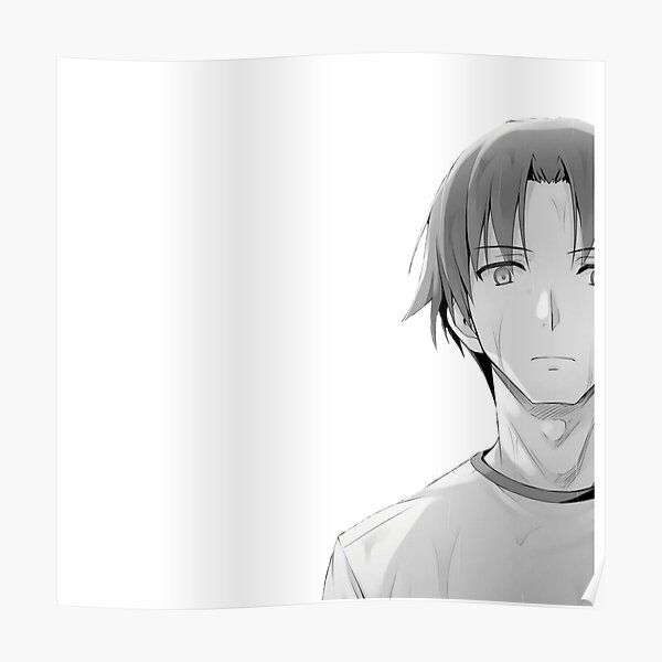 "Ayanokoji Kiyotaka" Poster for Sale by Akuma-san | Redbubble