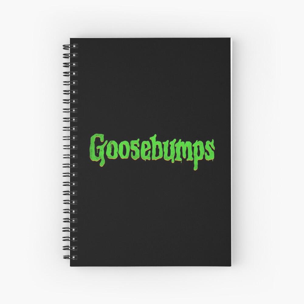 "Goosebumps" Spiral Notebook for Sale by allthingspass | Redbubble