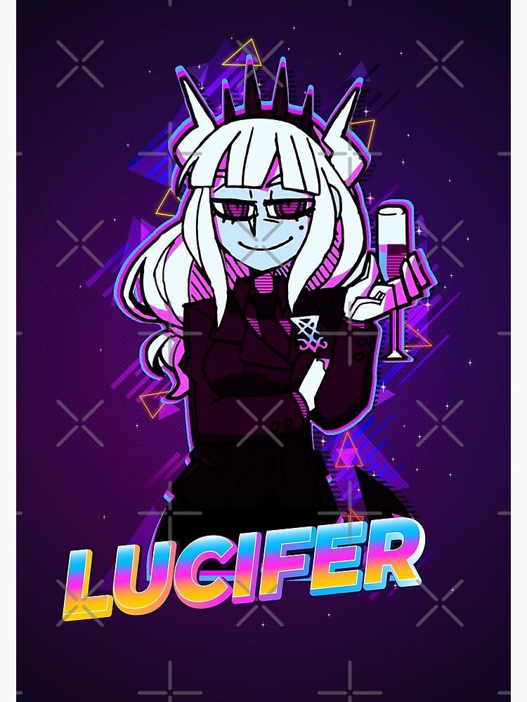 "Lucifer | Helltaker" Poster for Sale by HypeAnimetd | Redbubble