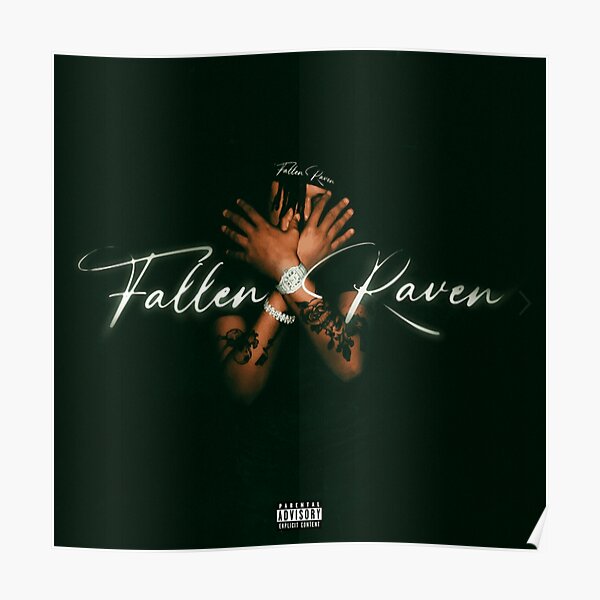 "Summrs Fallen Raven Album Cover" Poster for Sale by downbad | Redbubble
