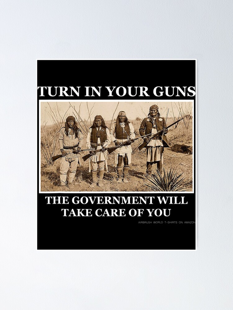 "Turn In Your Guns 2nd Amendment Homeland Security" Poster for Sale by ...