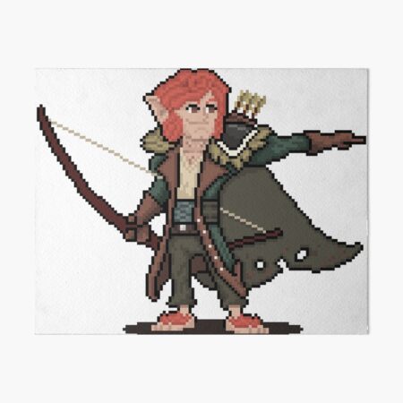 "Halfling Ranger Pixel Sprite" Art Board Print for Sale by KingPrawn82 ...