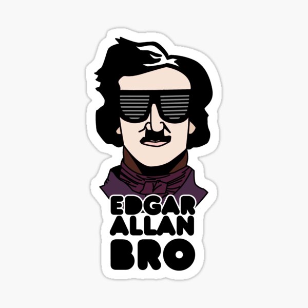 Edgar Allan Bro Stickers | Redbubble