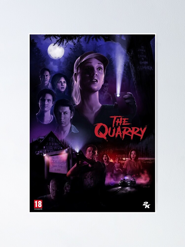 "The Quarry Game Poster" Poster for Sale by arthurwhitee | Redbubble