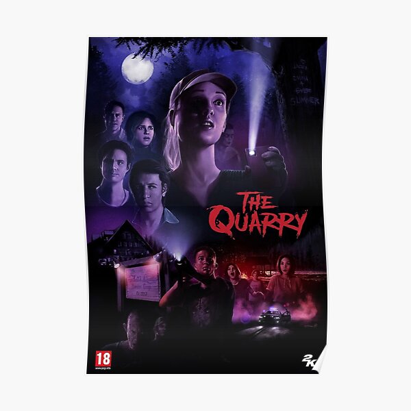 "The Quarry Game Poster" Poster for Sale by arthurwhitee | Redbubble