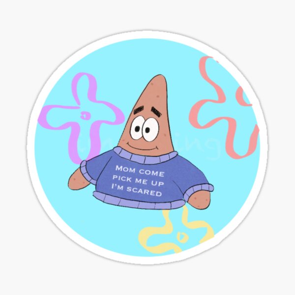 "Patrick meme" Sticker for Sale by BeyondtheDreams | Redbubble