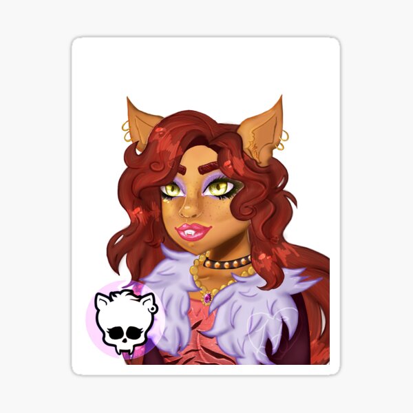 "Clawdeen Wolf - Monster High" Sticker for Sale by LizLiz101 | Redbubble