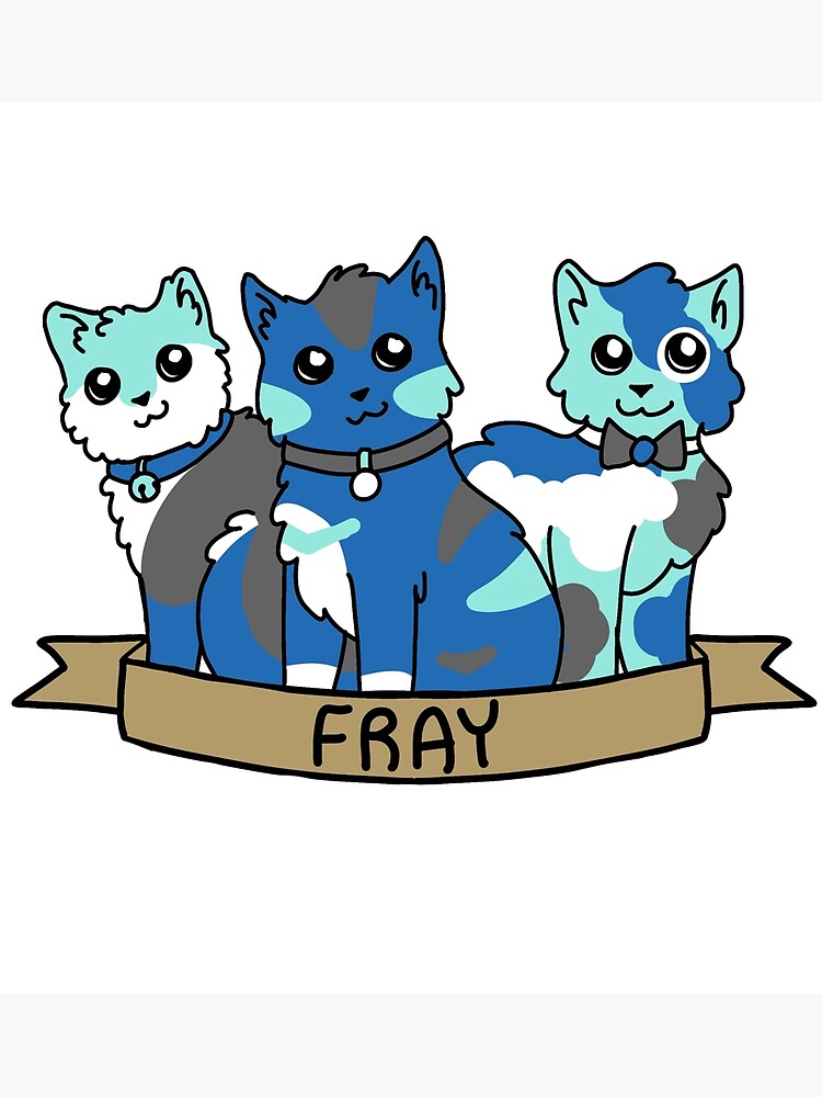 "Fray Cats" Poster for Sale by WeirdQueer | Redbubble