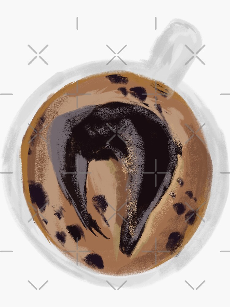 "Hot Coffee" Sticker for Sale by Kalliannaa | Redbubble