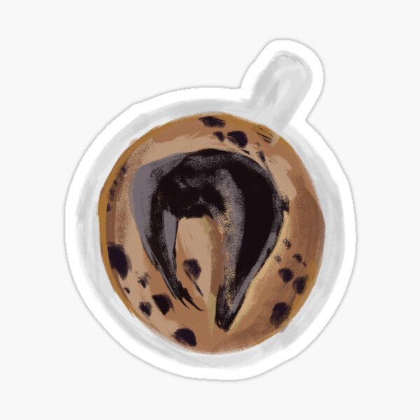"Hot Coffee" Sticker for Sale by Kalliannaa | Redbubble