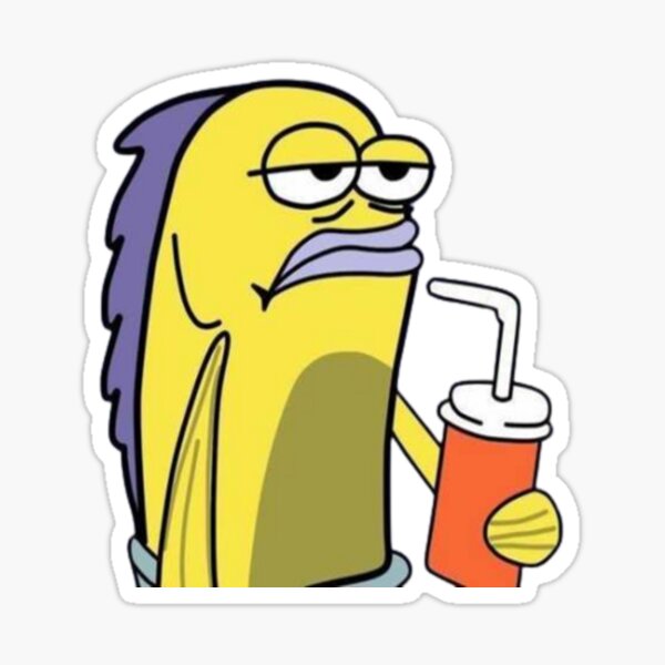 "Spongebob" Sticker for Sale by 2022Vision | Redbubble