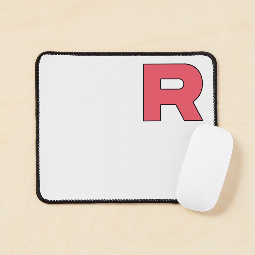 "Letter R Team Rocket Logo" Art Board Print for Sale by tildica | Redbubble
