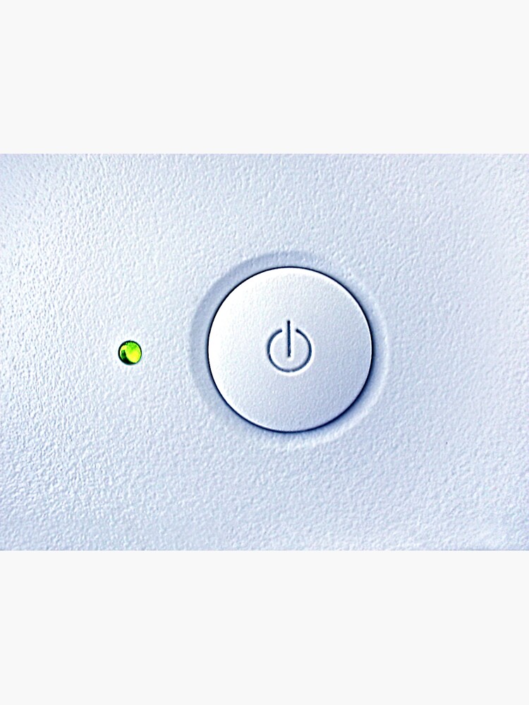 "Off button" Sticker for Sale by ernesw | Redbubble