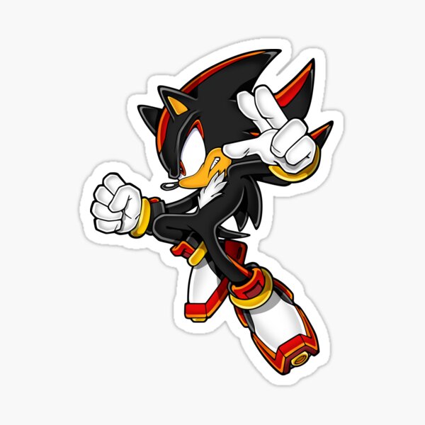 Pegatina «Diseño de la etiqueta engomada de Sonic The Hedgehog ...