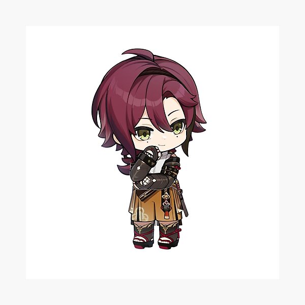 "Chibi Shikanoin Heizou - Genshin Impact" Photographic Print for Sale ...