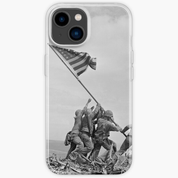 "Raising the Flag on Iwo Jima - WW2 - 1945" iPhone Case for Sale by ...