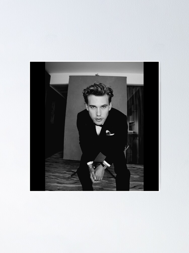 "Austin Butler Black and White" Poster for Sale by inspiredtiger ...