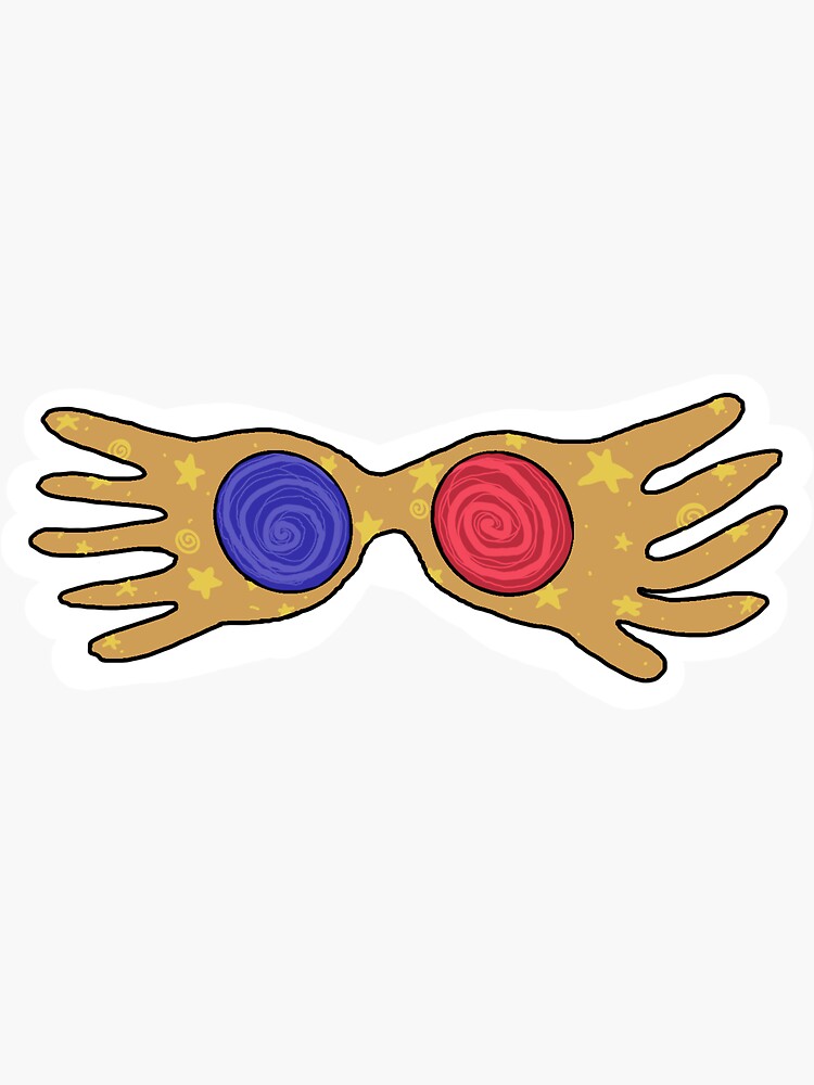 "Spectrespecs" Sticker for Sale by SmokeyKelp | Redbubble