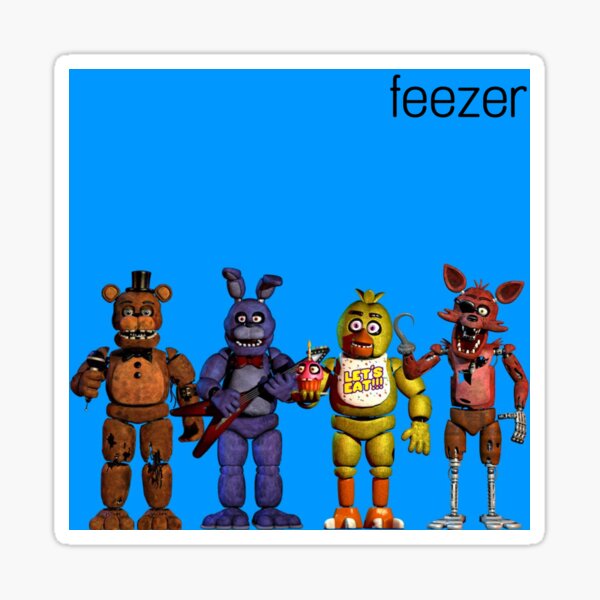 "feezer" Sticker for Sale by PopPunkFairyy | Redbubble