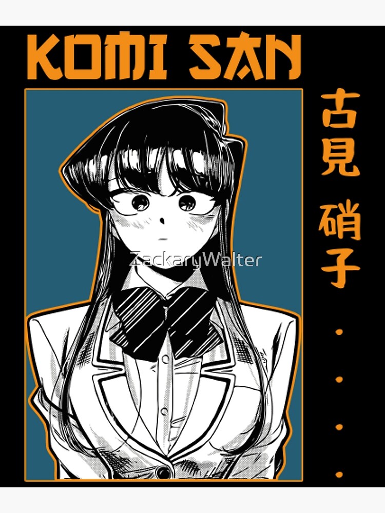 "Komi Can't Communicate Komi San Retro - Komi Shouko" Art Print for ...