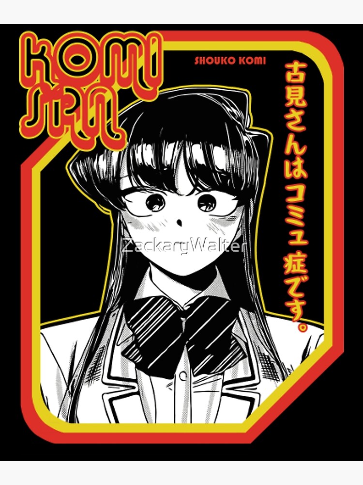 "Komi Can't Communicate Komi San Retro - Komi Shouko" Poster for Sale ...