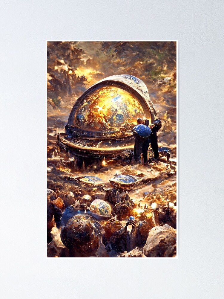 "Firmament" Poster for Sale by ai-picasso | Redbubble