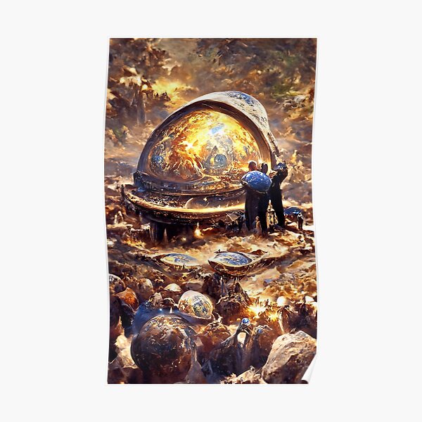 "Firmament" Poster for Sale by ai-picasso | Redbubble
