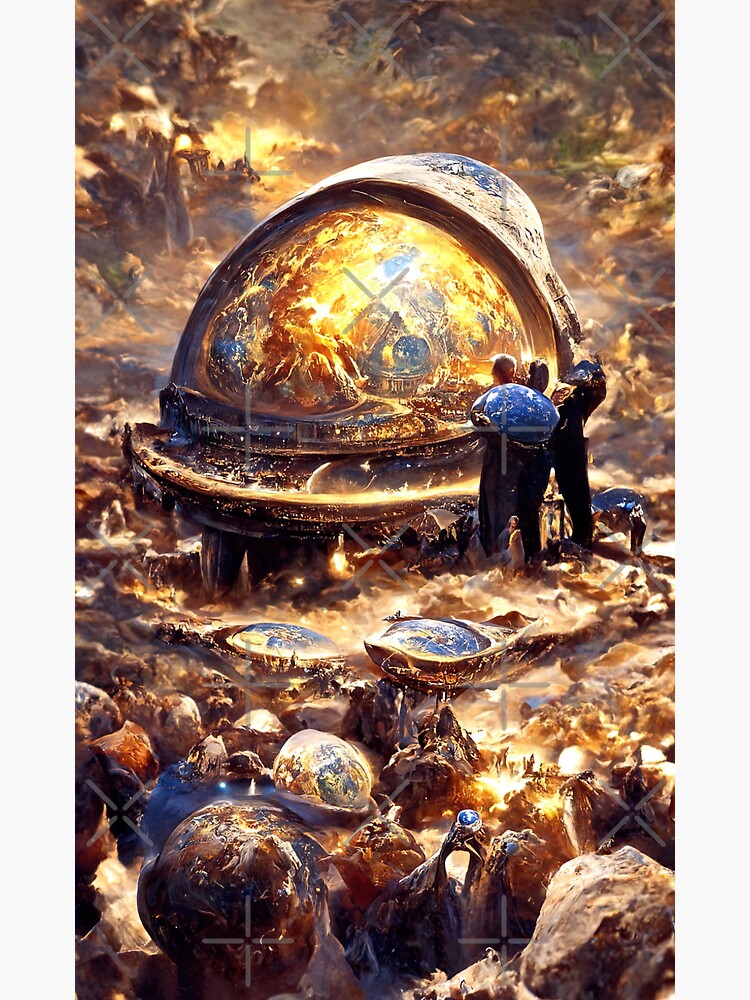 "Firmament" Sticker for Sale by ai-picasso | Redbubble
