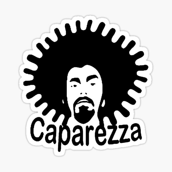 "caparezza " Sticker for Sale by PASIN1 | Redbubble