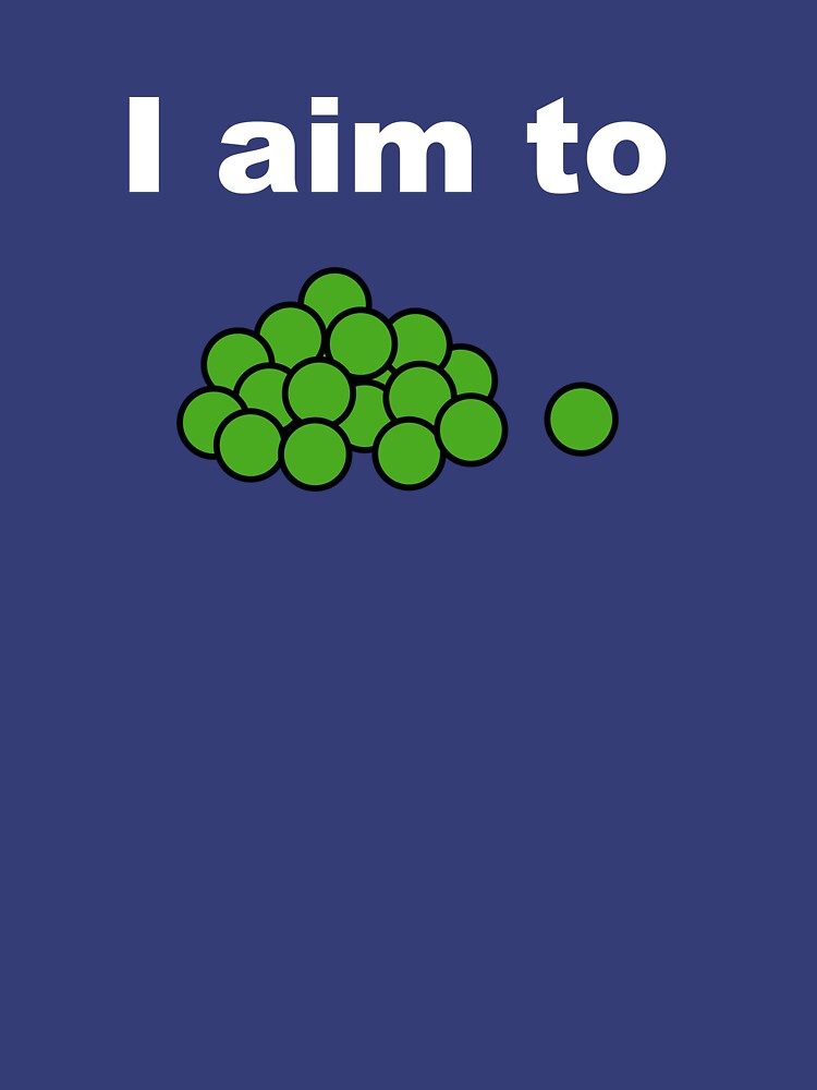 "I Aim To Peas" T-shirt for Sale by ThomasKadmon | Redbubble | solar ...