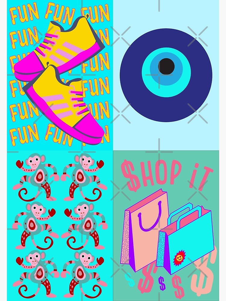 "Preppy Collage, Preppy Wall Collage, Hippie Wall Collage, Boho Wall ...