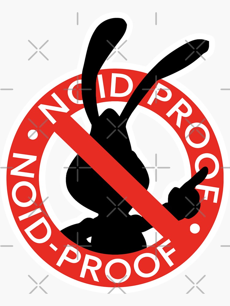 "Noid Proof" Sticker for Sale by wearawesome | Redbubble