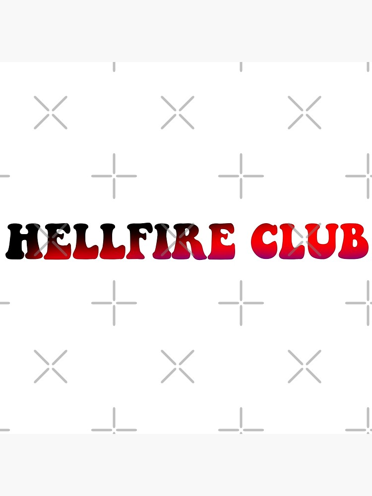 "hellfire club" Poster for Sale by netflixxnchill | Redbubble