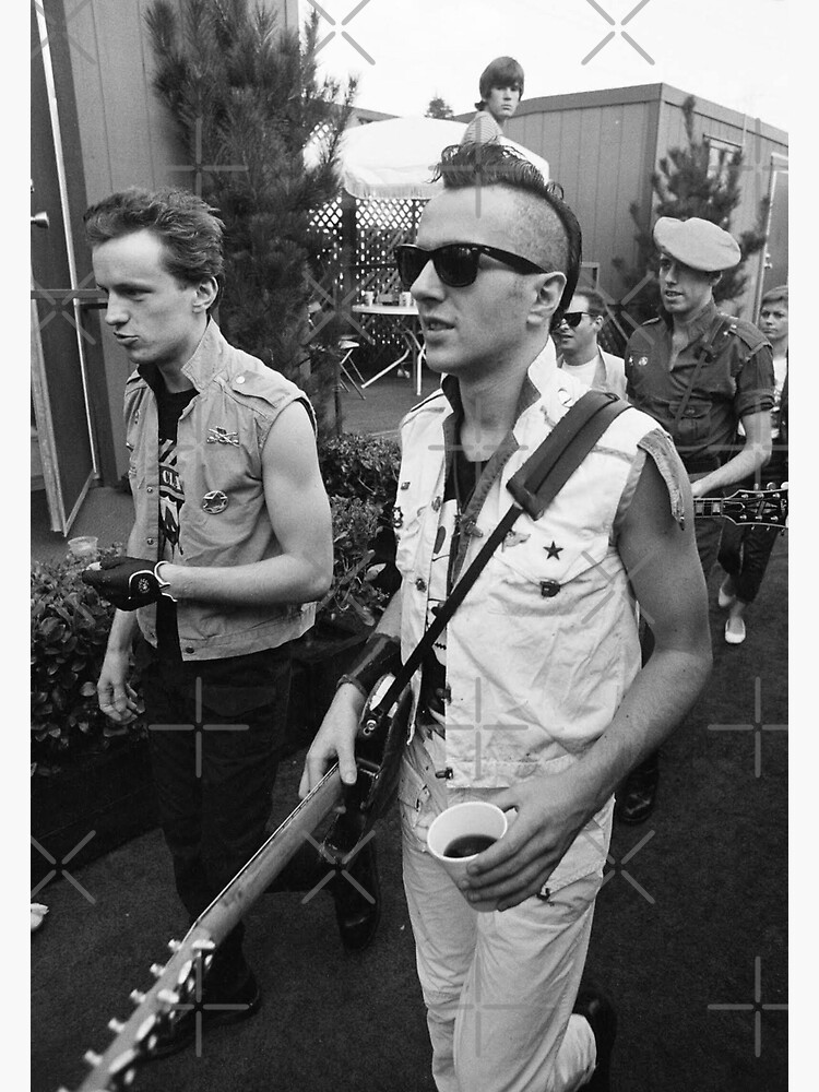 "Joe Strummer with The Clash" Poster for Sale by voiceandvision | Redbubble