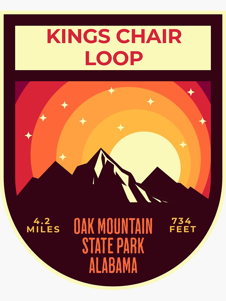 "Kings Chair Loop- Oak Mountain State Park, Alabama Hiking/Trail ...