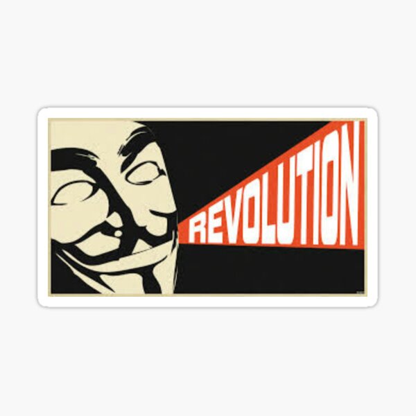 "Revolt" Sticker by nurPles | Redbubble