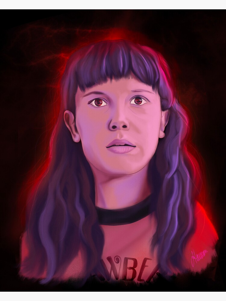 "Eleven Art - Strangers Things" Sticker for Sale by TheLetterKShop ...